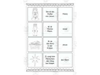 German Memory Cards: The Christmas Story by Teach Simple