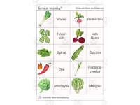 German Memory Cards: Vegetables by Teach Simple