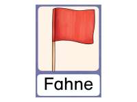 German Picture Cards: Letter F by Teach Simple