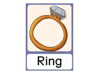 German Picture Cards: Letter R by Teach Simple