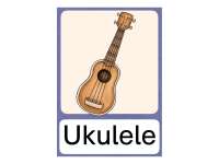 German Picture Cards: Letter U by Teach Simple