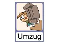 German Picture Cards: Letter U by Teach Simple