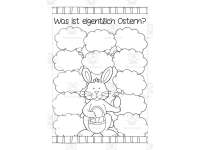 German: What is Easter? | Fact Sheet Poster and Writing by Teach Simple