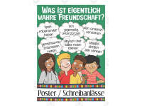 German: What is True Friendship? | Fact Sheet Poster and Writing by ...