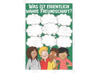 German: What is True Friendship? | Fact Sheet Poster and Writing by ...