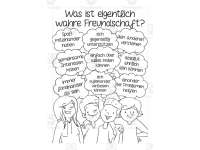 German: What is True Friendship? | Fact Sheet Poster and Writing by ...