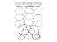 German: What is Valentine's Day? | Fact Sheet Poster and Writing by ...