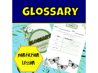 Glossary worksheets by Teach Simple