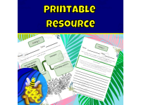 Glossary worksheets by Teach Simple