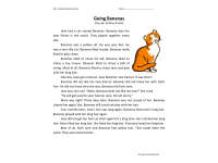 Going Bananas - Reading Comprehension Worksheet by Teach Simple