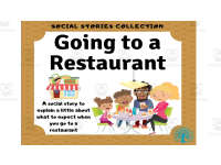 Going out to a Restaurant Social Story by Teach Simple