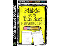 Goldilocks and the Three Bears | Diary Writing Prompts by Teach Simple