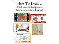Goldilocks and the Three Bears | Drawing Characters Activity by Teach ...