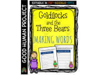 Goldilocks and the Three Bears | Making Words by Teach Simple