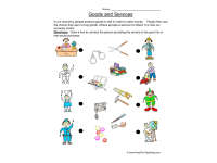 Goods and Services Worksheet by Teach Simple