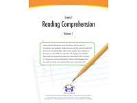 Grade 1: Reading Comprehension Volume 1 Printable Workbook by Teach Simple