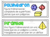 Grade 6 Math Word Wall BILINGUAL by Teach Simple