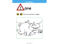 Grade K: Beginning Math Numbers 1-20 Printable Workbook by Teach Simple