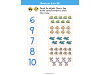 Grade K: Beginning Math Numbers 1-20 Printable Workbook by Teach Simple