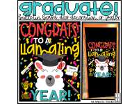 Graduation Llama May Door Decoration Kit, Bulletin Board Set, or Poster ...