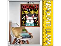 Graduation Llama May Door Decoration Kit, Bulletin Board Set, or Poster ...