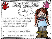 Grammar Fix it Sentences and Posters by Teach Simple