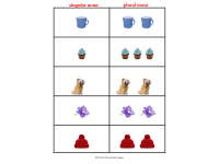 Grammar Flashcards: Build Plurals by Teach Simple