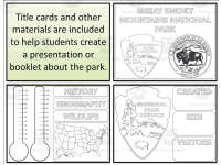 Great Smoky Mountains National Park Geography Unit by Teach Simple