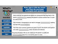 Greenhouse Gases | Interactive Science Lesson | Micro-Learning Deck by ...