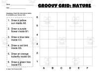 Grids - Coordinate Planes Worksheets by Teach Simple