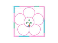 Gross Motor Movement Cards: Pick a Flower by Teach Simple