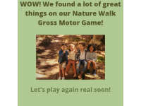 Gross Motor Story Book: Nature Walk by Teach Simple