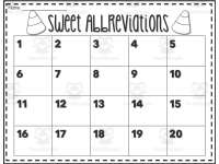 Halloween Abbreviation Task Cards by Teach Simple