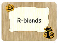 Halloween Articulation R Fun Packet - Prevocalic R, R-blends, Vocalic R ...