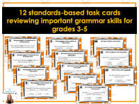 Halloween ELA Task Cards by Teach Simple