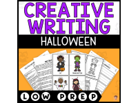 Halloween Endless Creative Writing Prompts by Teach Simple