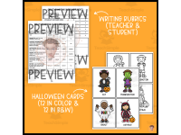 Halloween Endless Creative Writing Prompts by Teach Simple