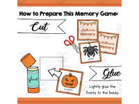 Halloween Memory Game by Teach Simple