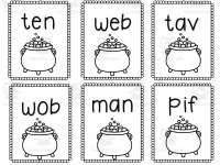 Halloween Real vs. Nonsense Words Packet by Teach Simple