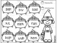 Halloween Real vs. Nonsense Words Packet by Teach Simple