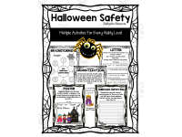 Halloween Safety Activity Packet by Teach Simple