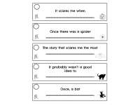 Halloween Sentence Stems - No Prep Printables by Teach Simple