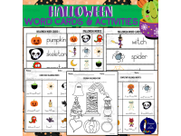 Halloween Word Cards and Activities by Teach Simple