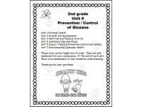 Health 2nd Grade Unit 6: Prevention / Control of Disease by Teach Simple