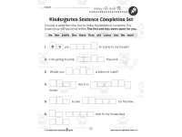 High-Frequency Sight Words: Sentence Completion by Teach Simple