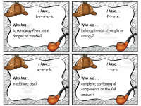 Homophone Detectives - I Have Who Has Task Cards by Teach Simple