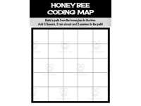 Honey Bee July | Kindergarten Unplugged / Digital Coding by Teach Simple