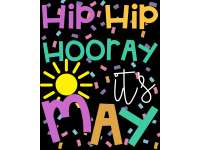 Hooray, It's May End of Year Bulletin Board Kit, Door Decoration Set ...