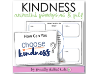 How Can I Be Kind? Animated PowerPoint Activity and PDF by Teach Simple