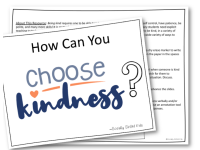 How Can I Be Kind? Animated PowerPoint Activity and PDF by Teach Simple
